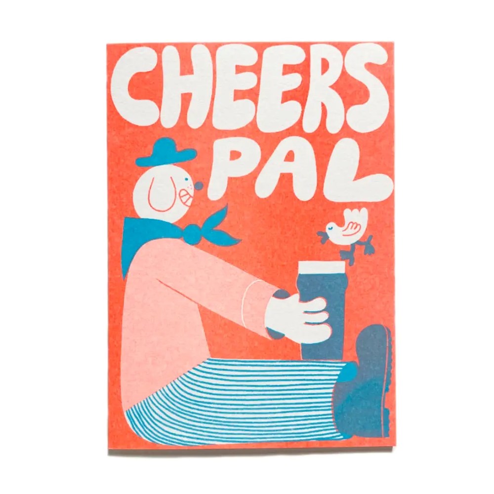 Cheers Pal Card — Fred Aldous