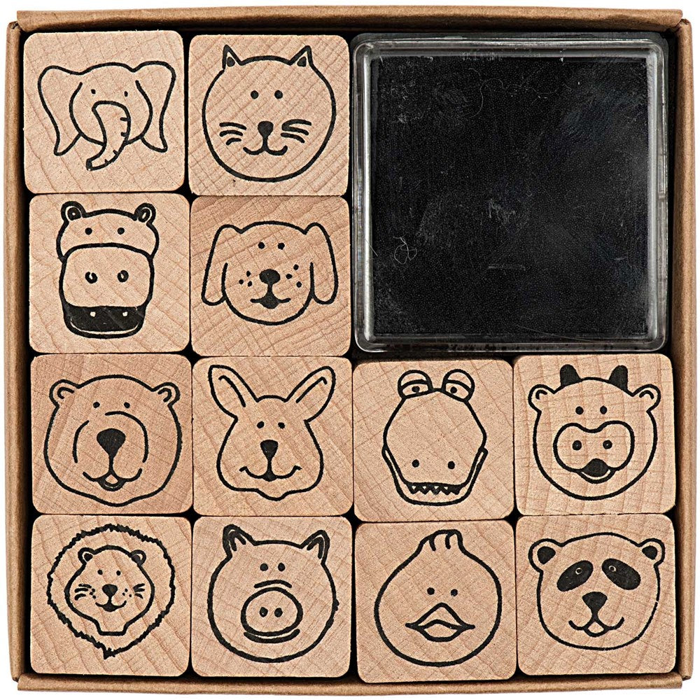 Stamp Set Animal Faces — Fred Aldous
