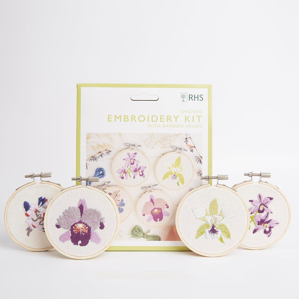 RHS Embroidery Kit - Orchids — Fred Aldous