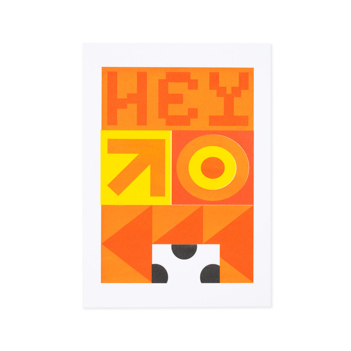 AW Riso Print – Hey A5 — Fred Aldous