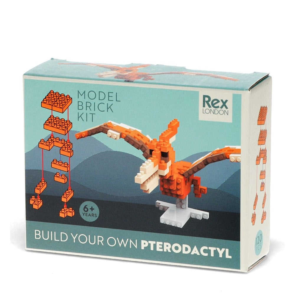 Build your own dinosaur model brick kit - Pterodactyl — Fred Aldous