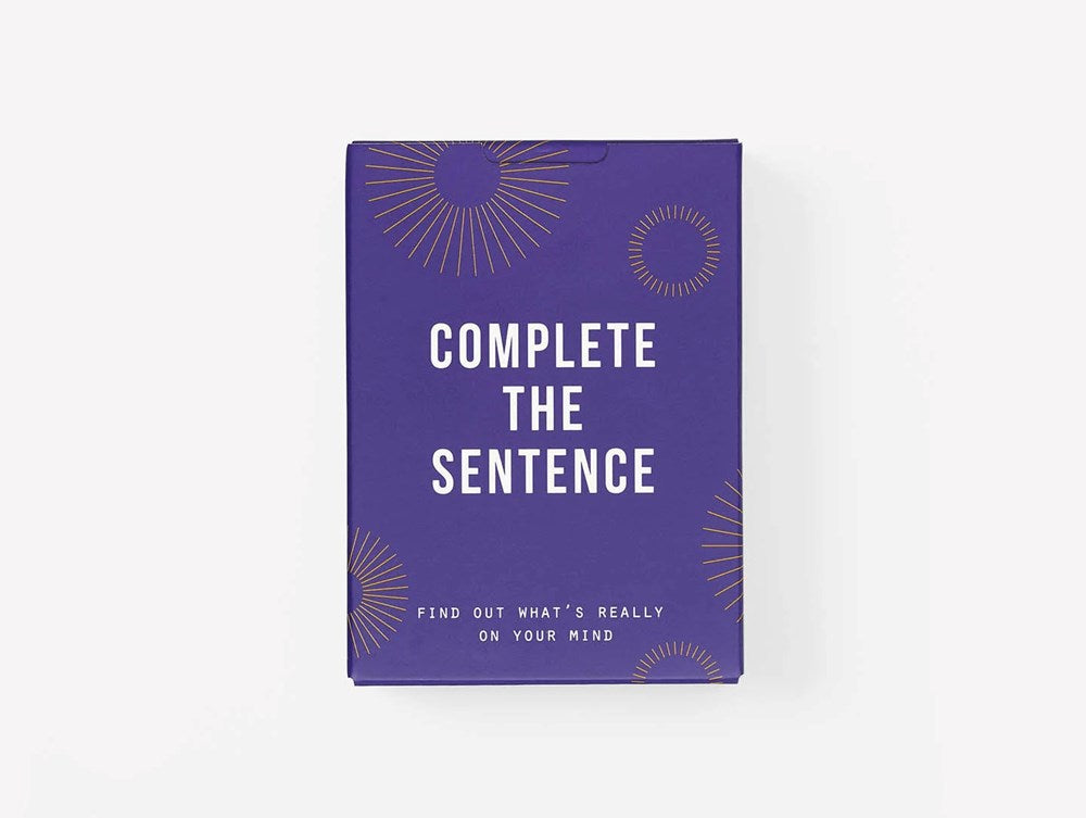 Complete The Sentence Cards — Fred Aldous