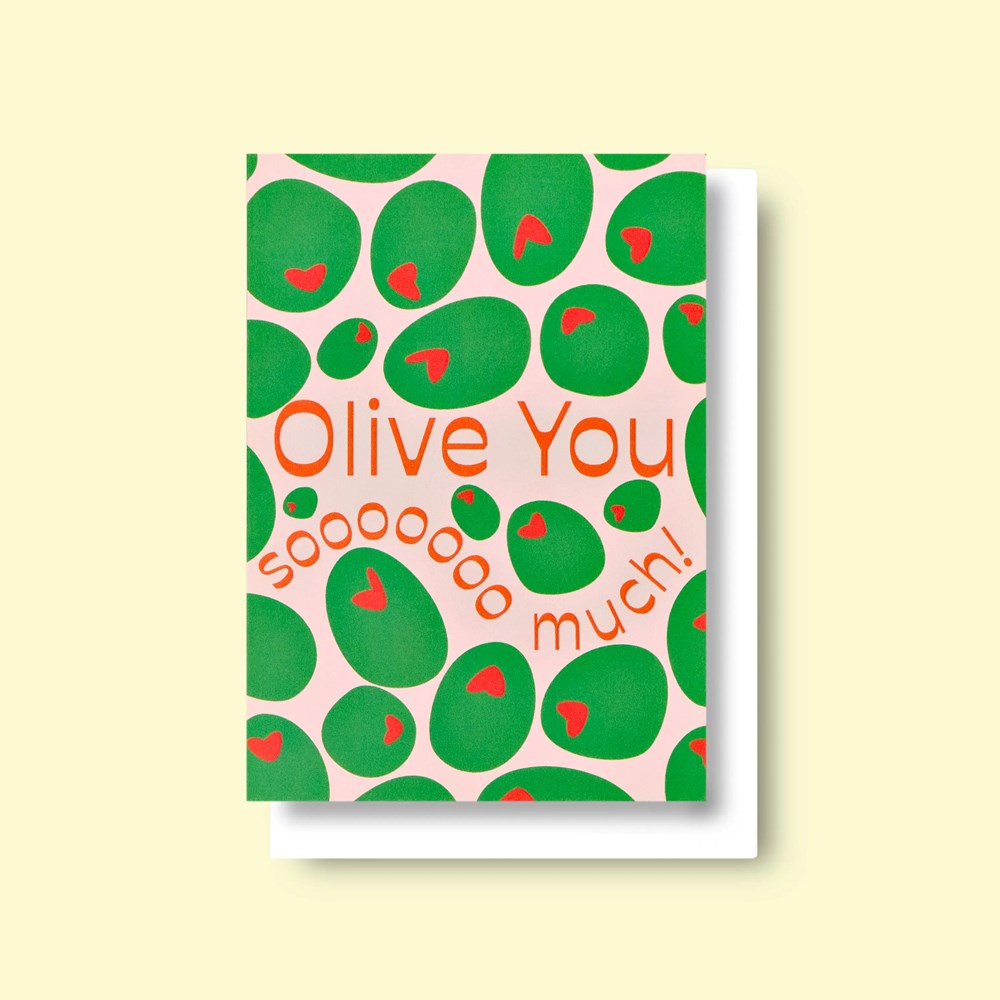 Olive You Card — Fred Aldous