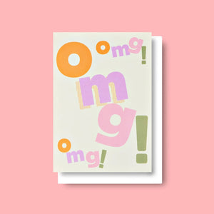 Party Omg Congratulations Card — Fred Aldous