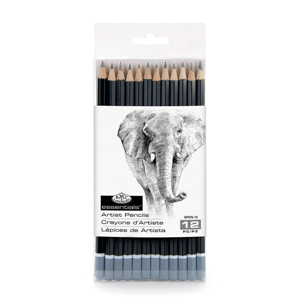 Essentials Sketching Artists Pencils 12pk — Fred Aldous