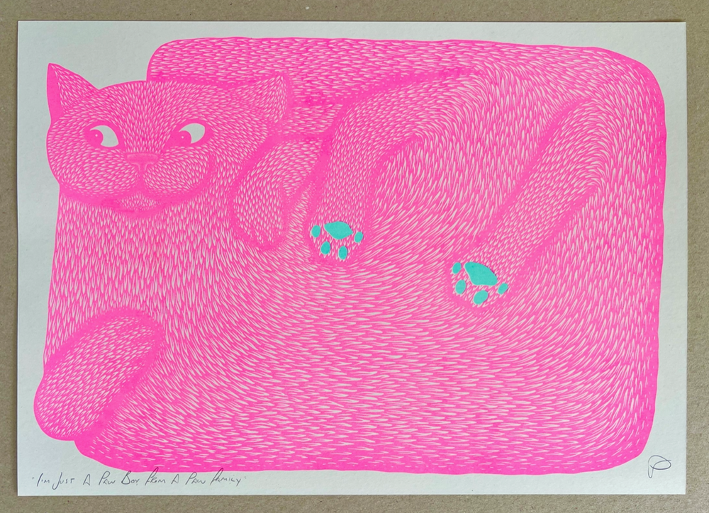 I’m Just A Paw Boy from A Paw Family Print — Fred Aldous