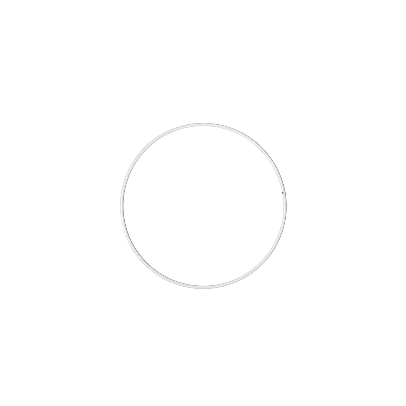 White Coated Plain Rings — Fred Aldous