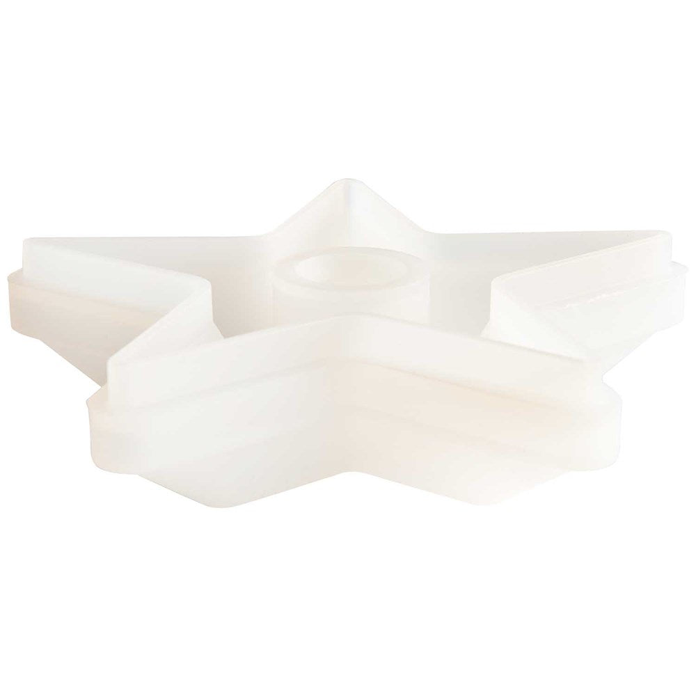Rico - Silicone Mould Candle Holder Star - 15 X 15 X 3 -5 Cm — Fred Aldous