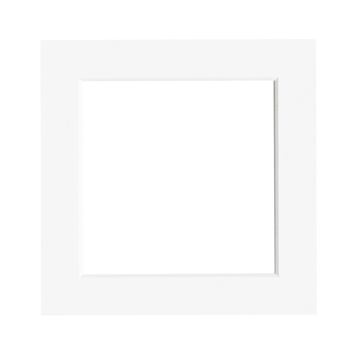 Mount to Fit - 5 x 5" Frame - White — Fred Aldous
