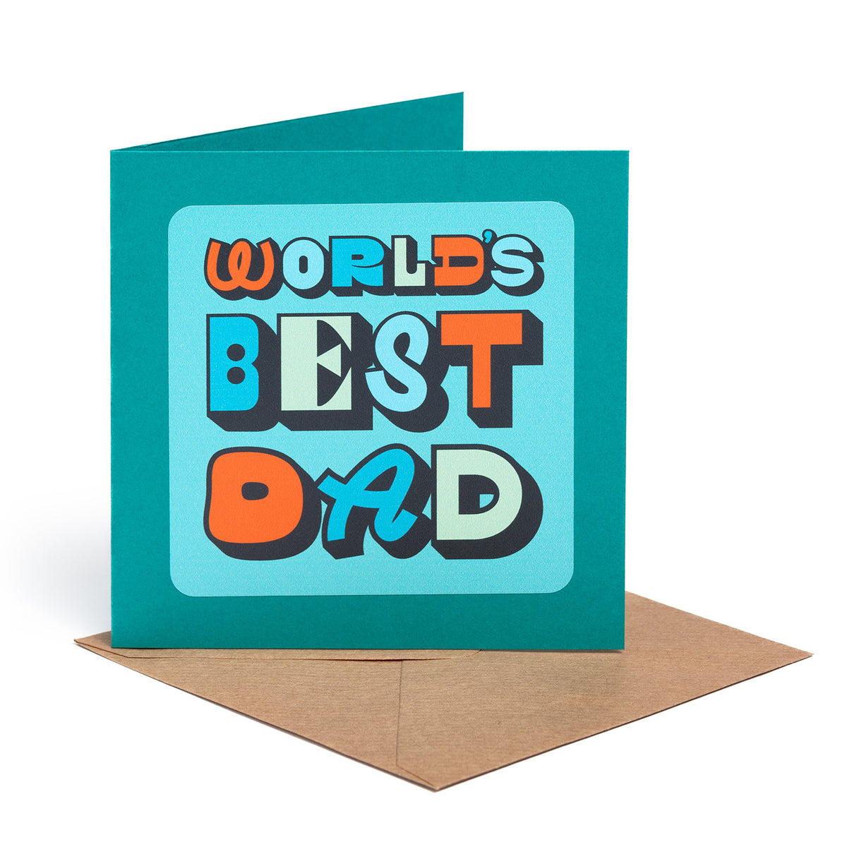 WORLD'S BEST DAD Card — Fred Aldous