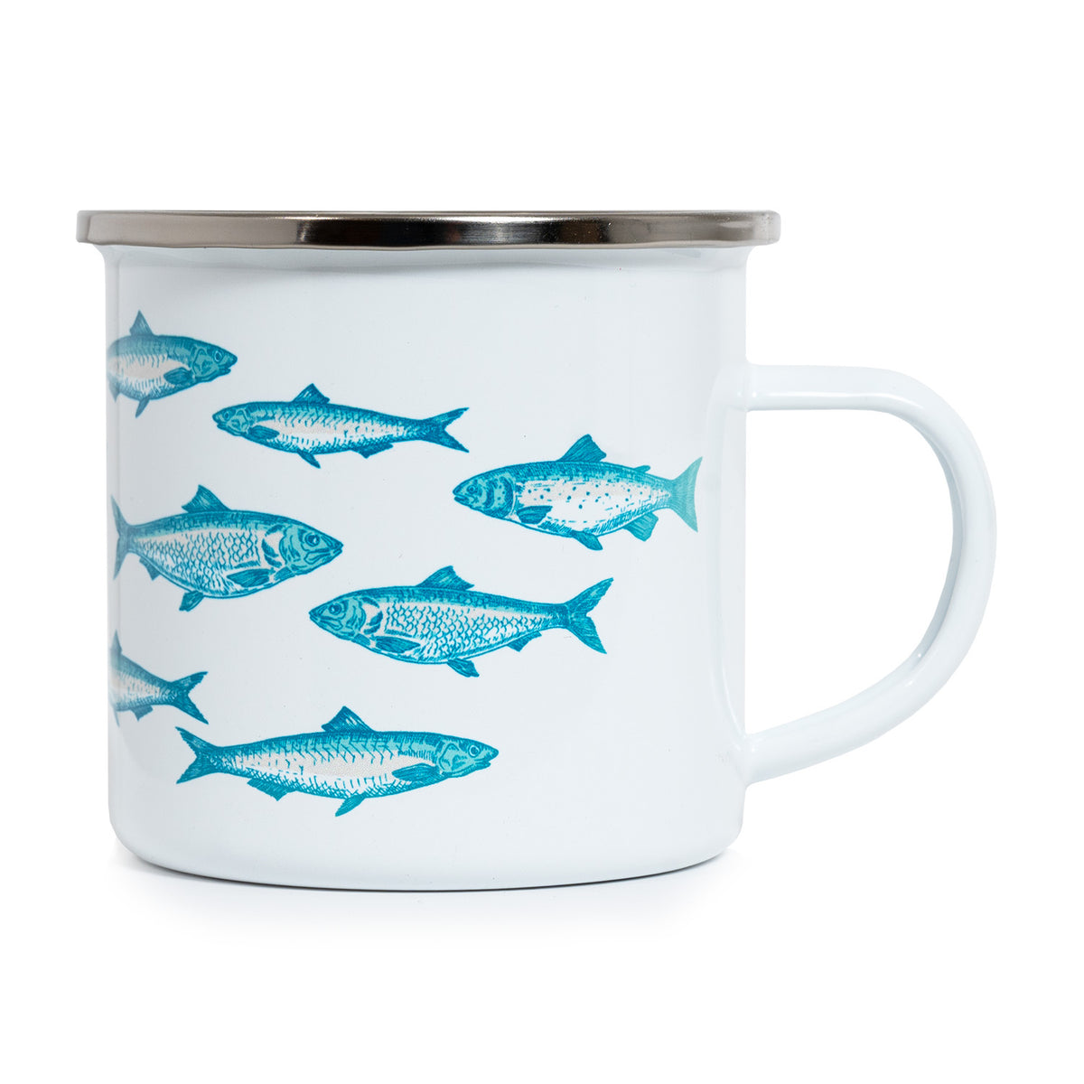 Fish Enamel Mug 12oz — Fred Aldous