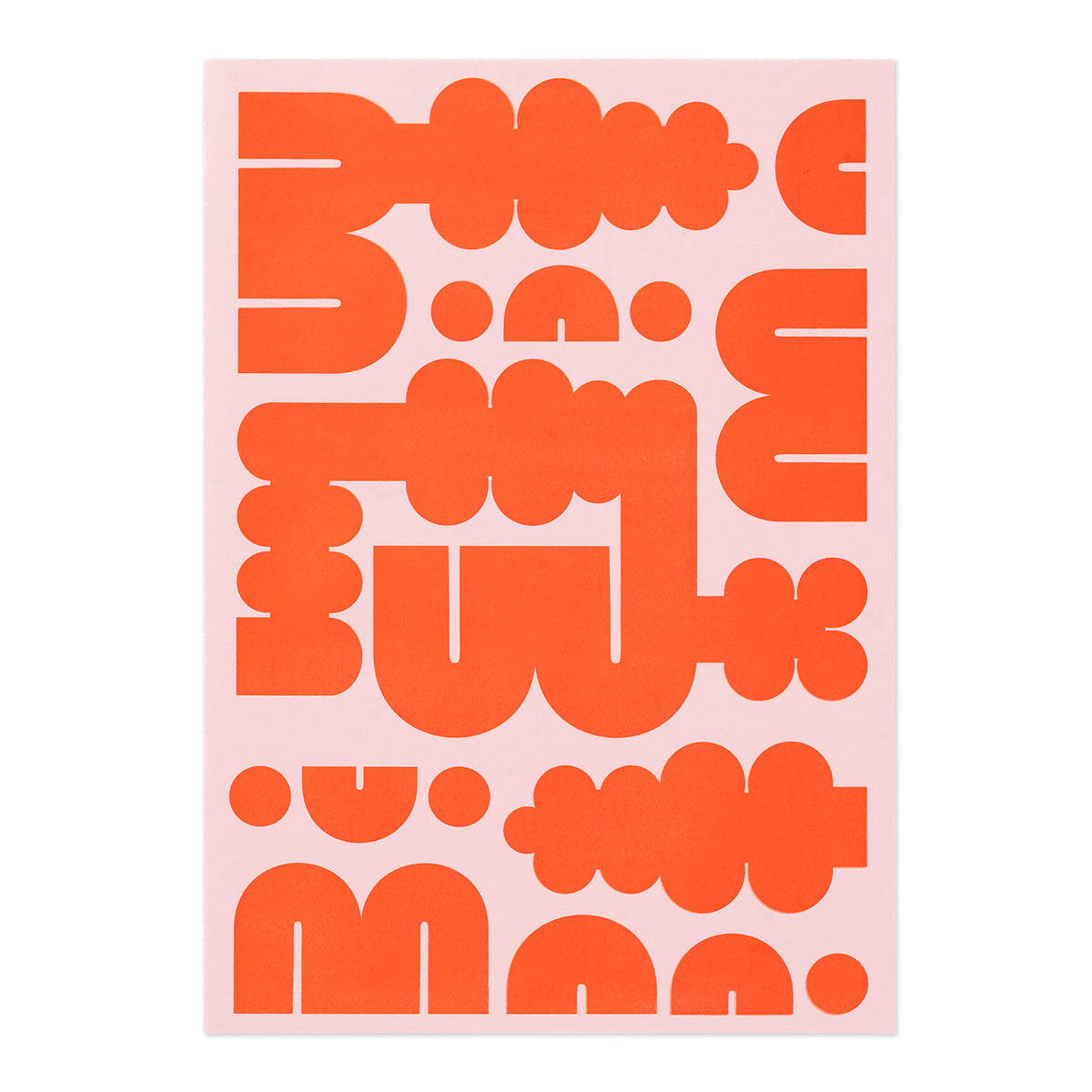Bump A3 Riso Print - Candy — Fred Aldous