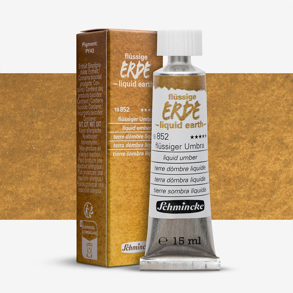 Schmincke Liquid Earth - Umber 15ml — Fred Aldous