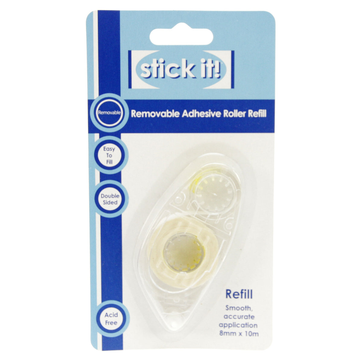 Removable Adhesive Refill - 8mm x 10m — Fred Aldous