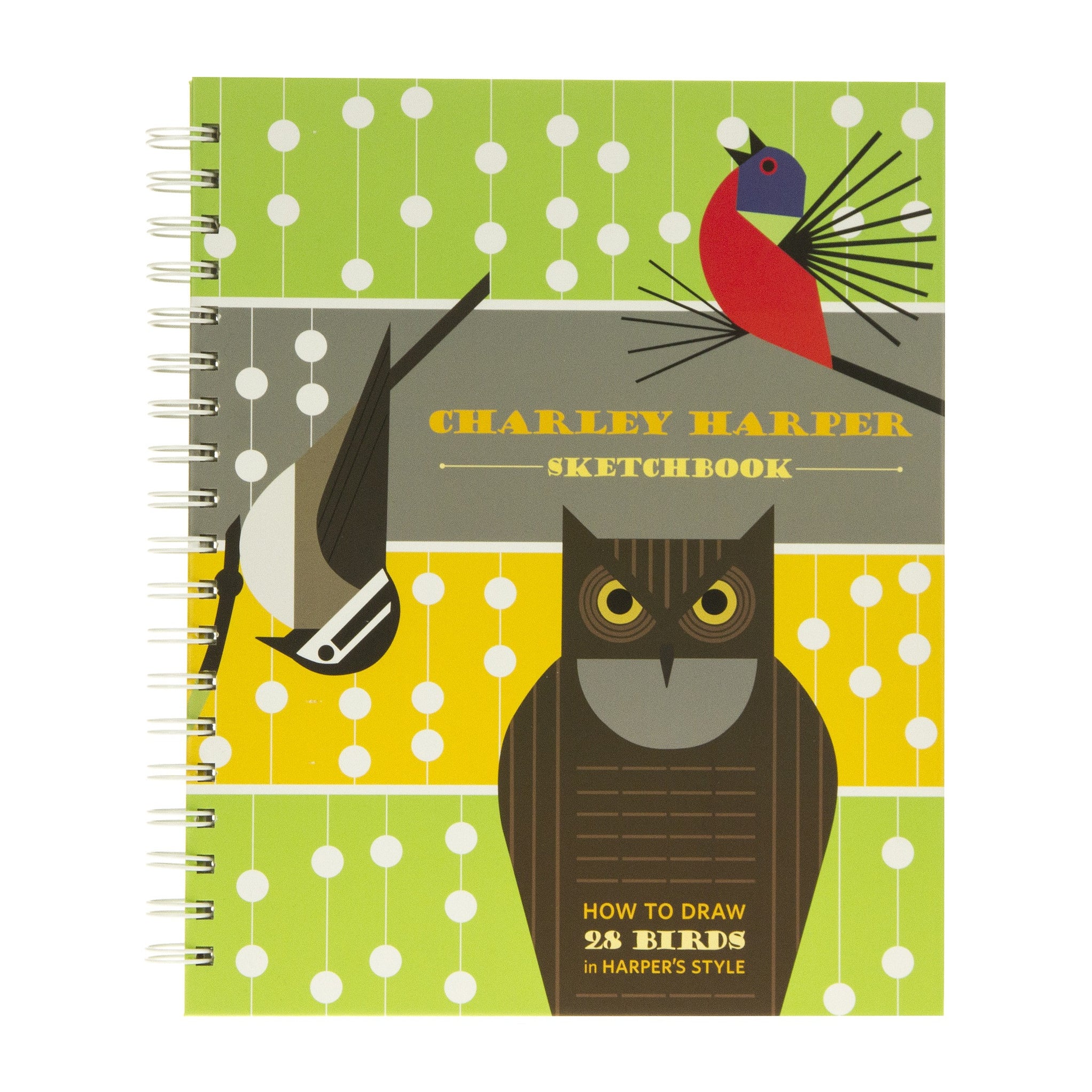 Charley Harper: Sketchbook - Draw 28 Birds — Fred Aldous