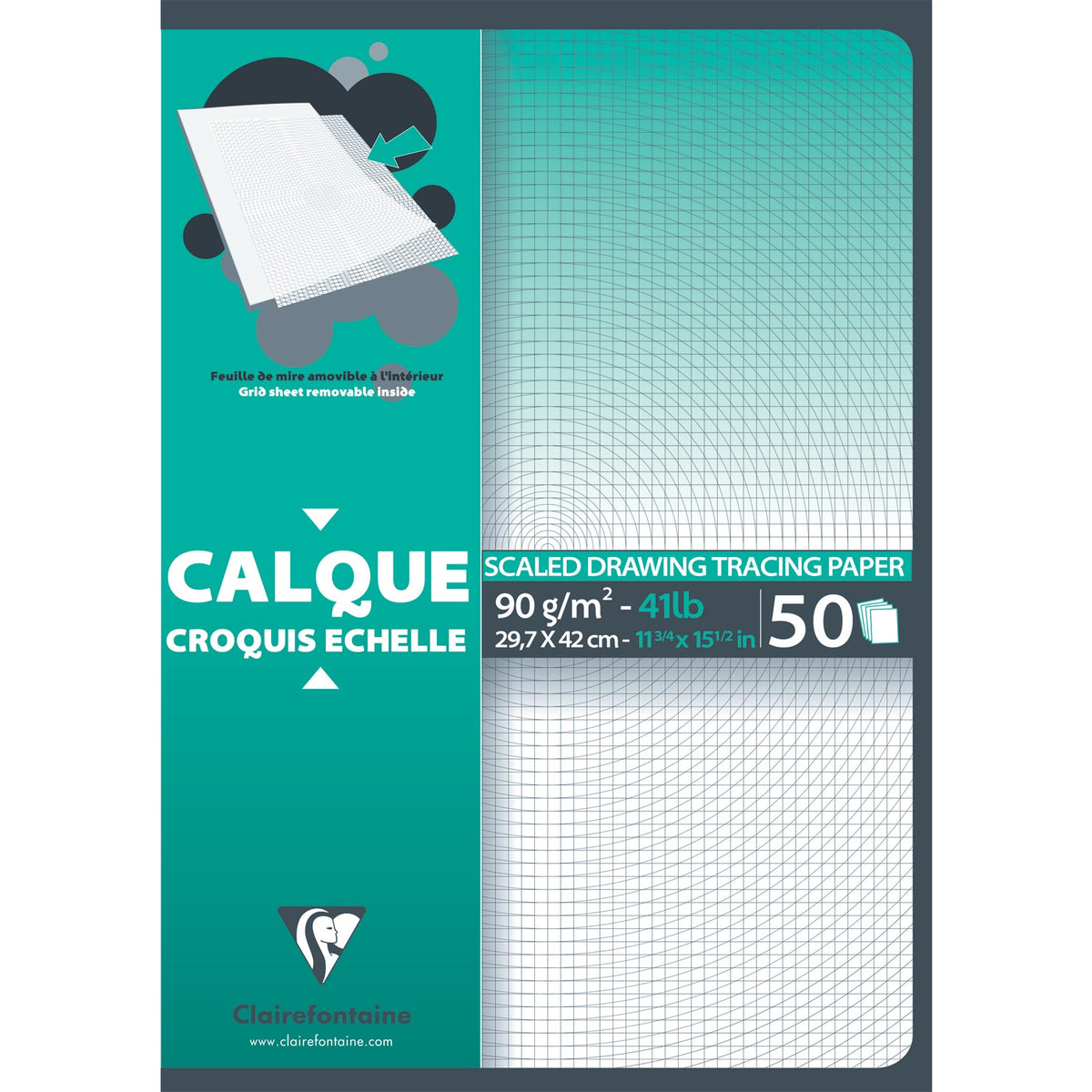 Scaled Drawing Tracing Paper Pad A3 — Fred Aldous