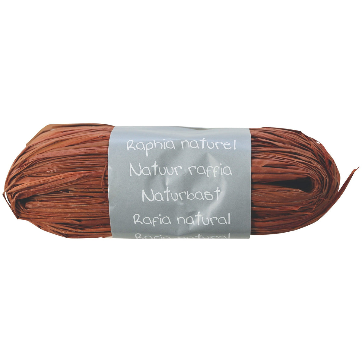 Natural Raffia Ball 50g Chocolate — Fred Aldous