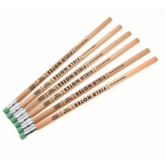 FIELD NOTES No. 2 Woodgrain Pencil 6-Pack — Fred Aldous