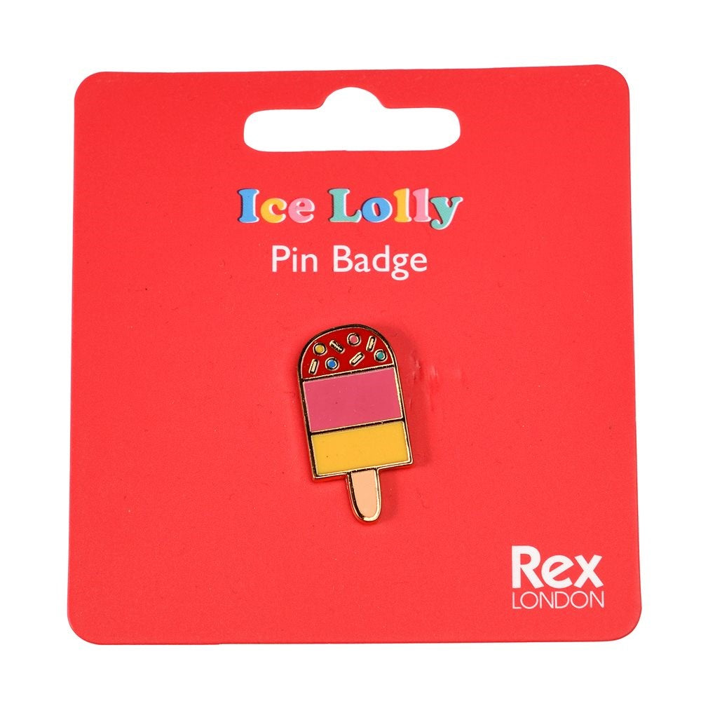 Ice Lolly Pin Badge — Fred Aldous