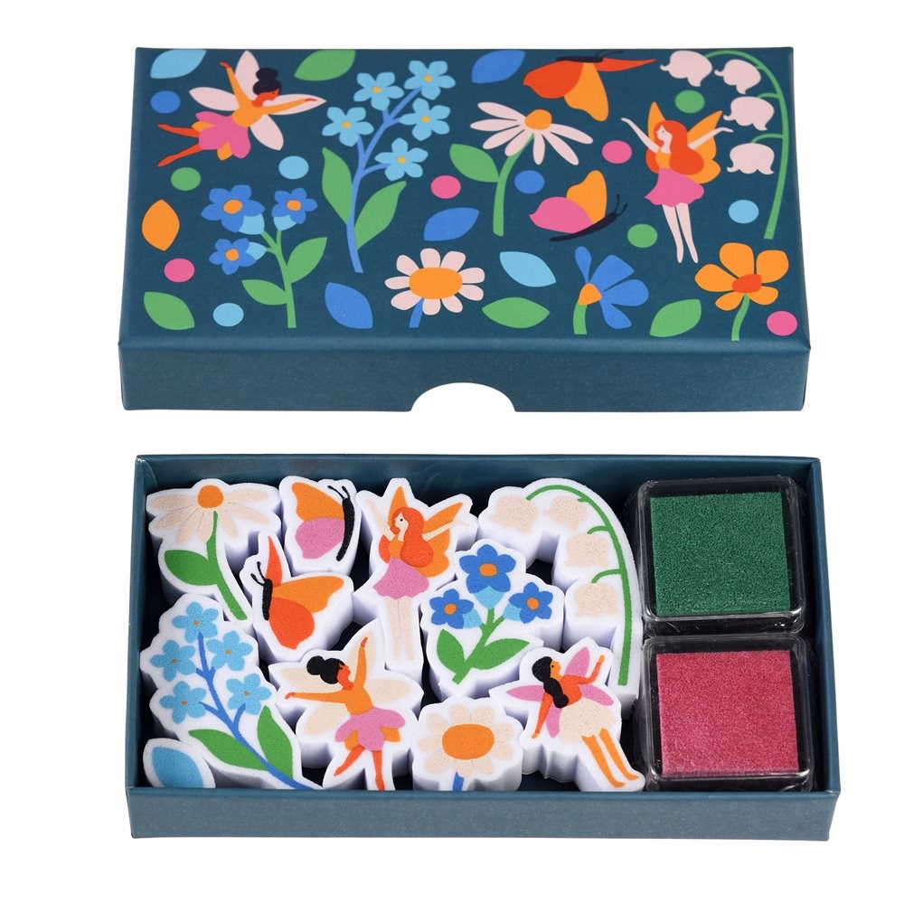 Fairies In The Garden Set of Mini Stamps — Fred Aldous