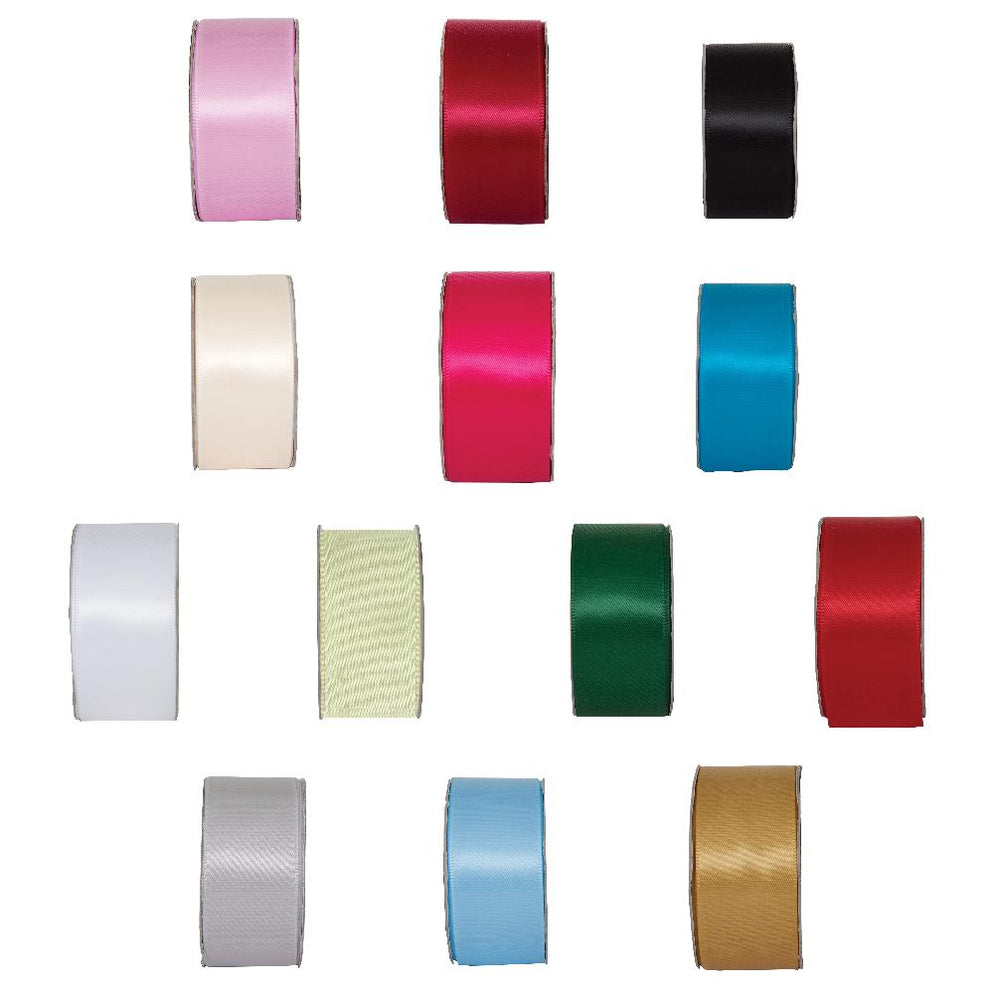 3m Ribbon - Wide Satin 25mm — Fred Aldous