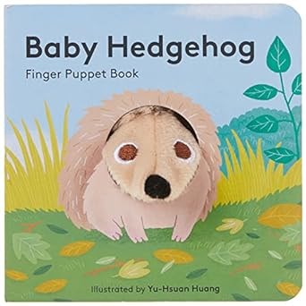 Baby Hedgehog Finger Puppet Book — Fred Aldous