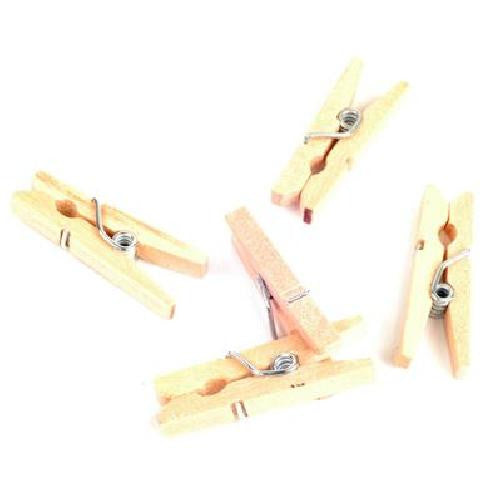 Mini Clothes Pegs 25mm 50 Pk — Fred Aldous
