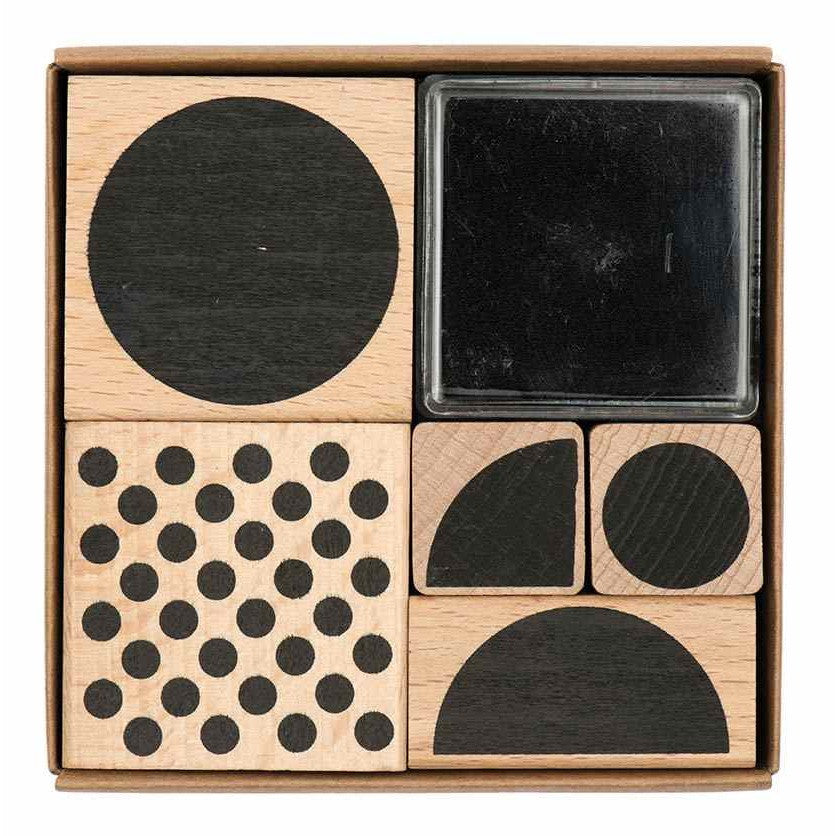Rico Stamp Set Geometric Round8x8 cm — Fred Aldous