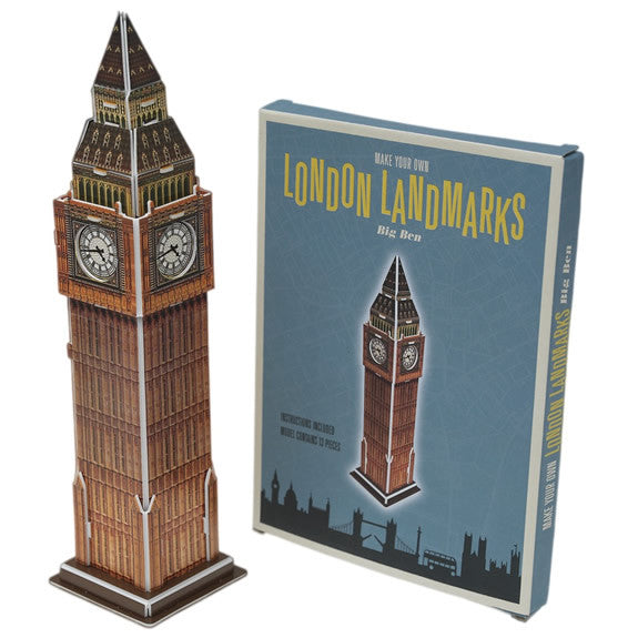 Make Your Own Landmark Big Ben Craft Kit — Fred Aldous
