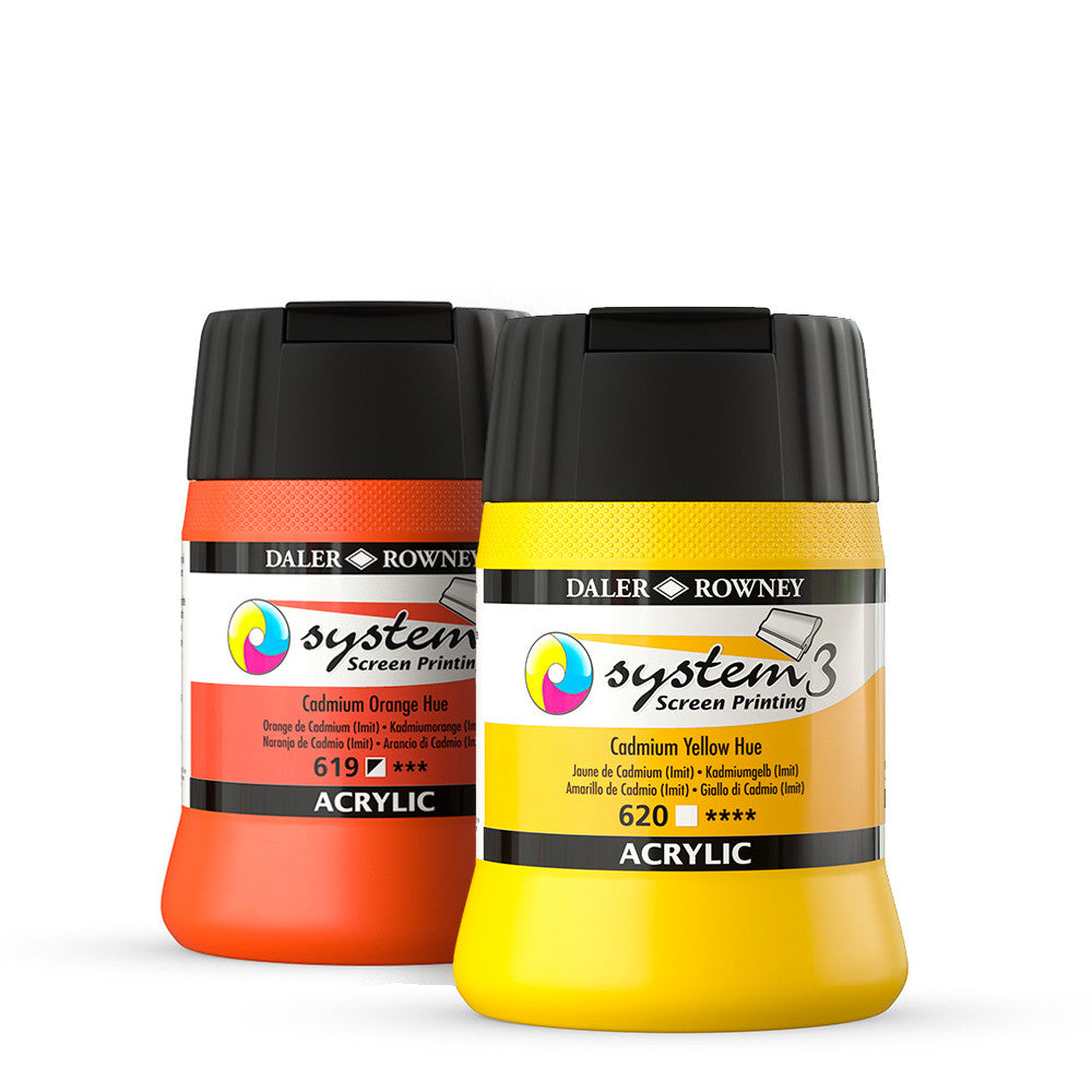 System 3 Screen Printing 250ML Acrylic Colour — Fred Aldous