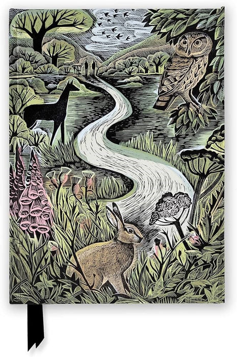 3 ANGELA HARDING LANDLINES FOILED RULED A5 JOURNAL — Fred Aldous