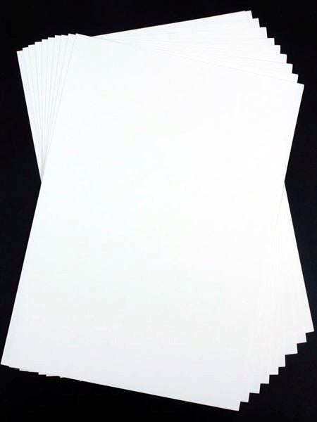 White Card Pack 300GSM - A4 - 50 Sheets — Fred Aldous