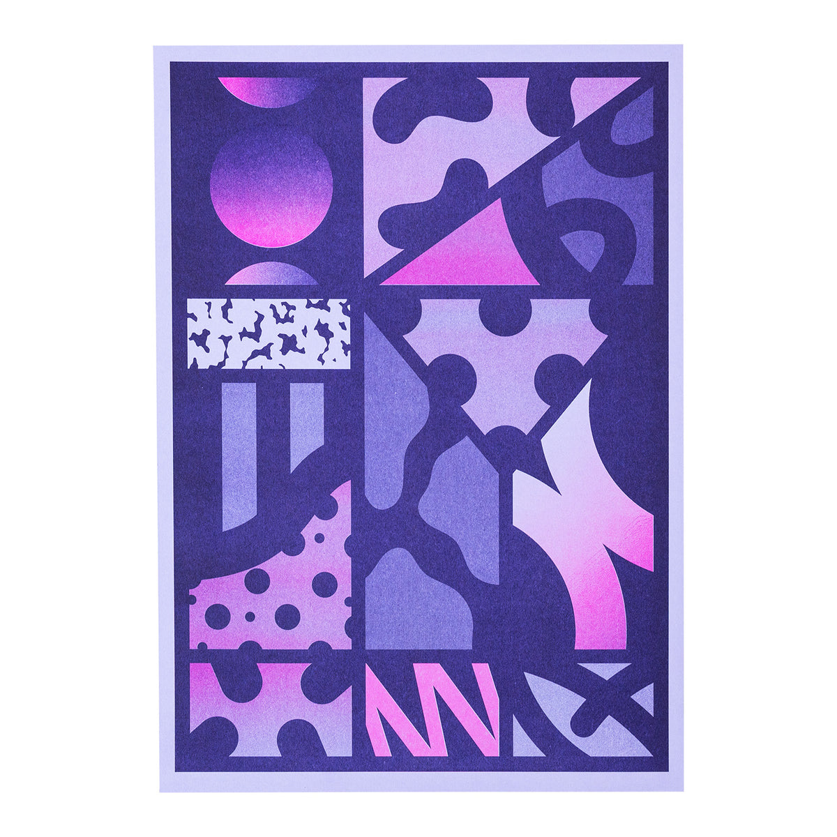 FA X Marcus Method A3 Risograph Print - Lavender — Fred Aldous