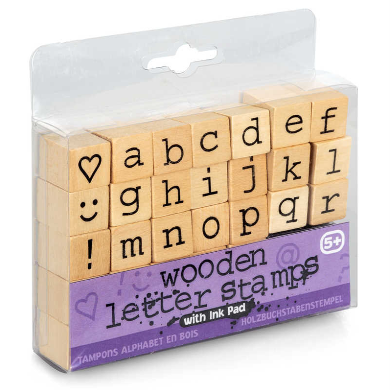 Wooden Letter Stamps — Fred Aldous