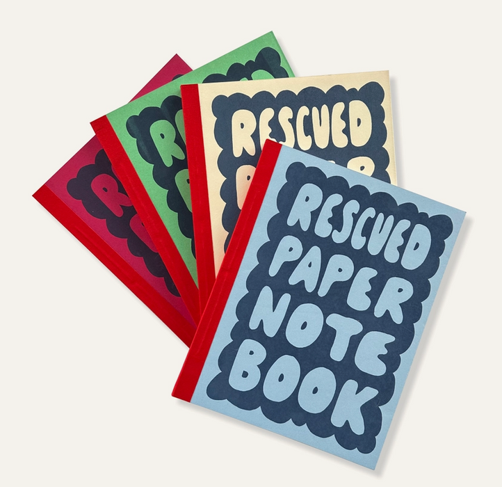 Large Rescued Paper Notebook (Assorted Colours) — Fred Aldous