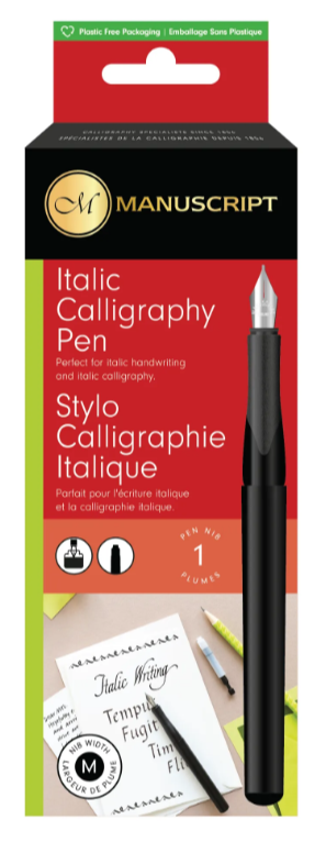 Manuscript Italic Calligraphy Pen — Fred Aldous