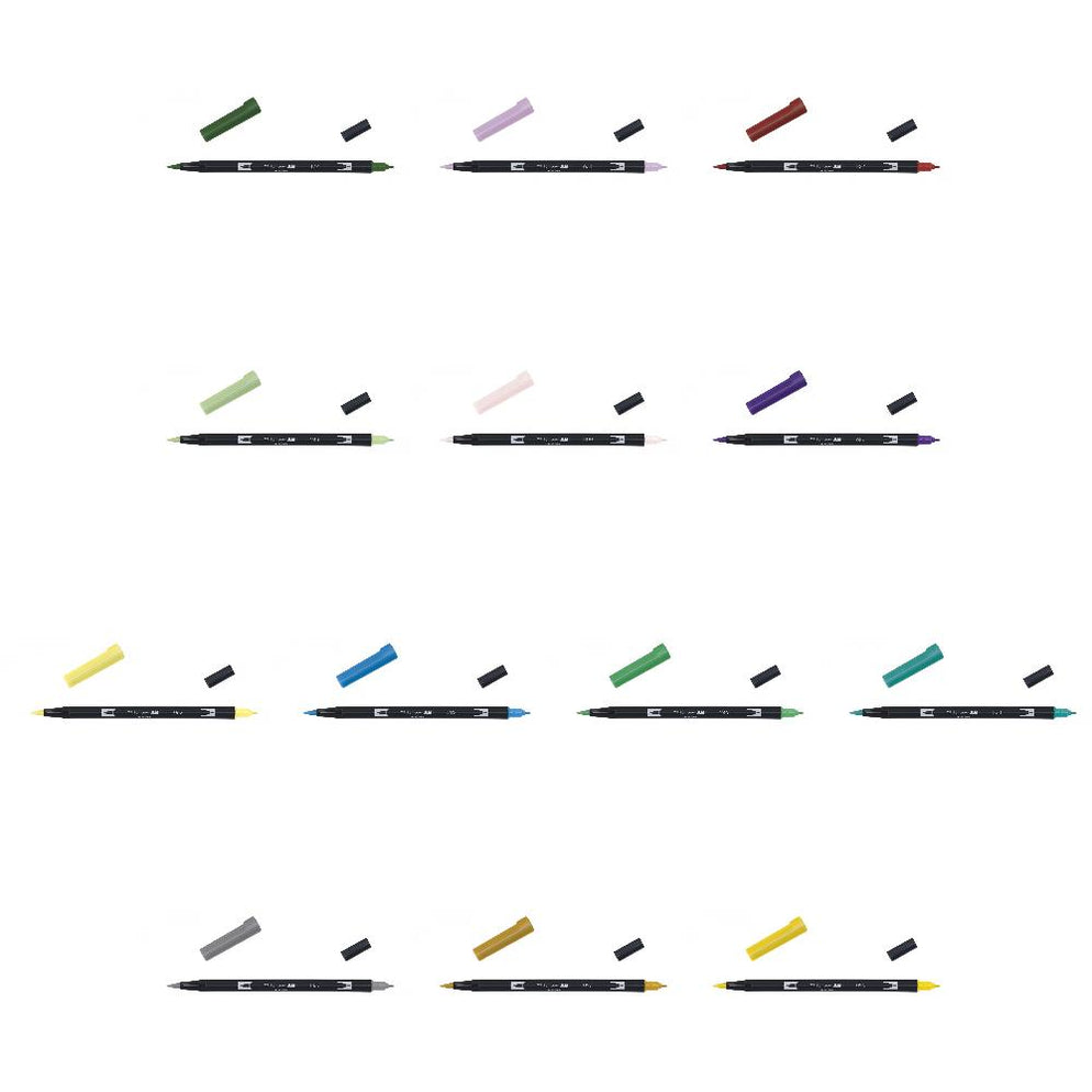 Dual Brush Pens - Twin Tip — Fred Aldous