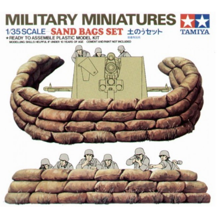 Tamiya Military Sand Bags Set — Fred Aldous