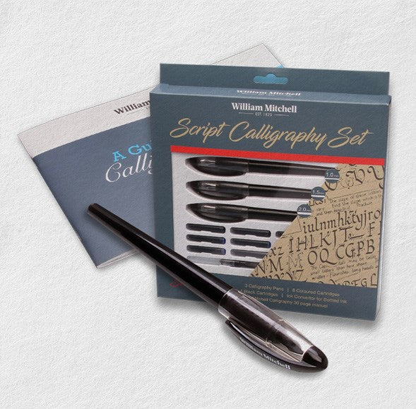 WM Script Calligraphy Set — Fred Aldous