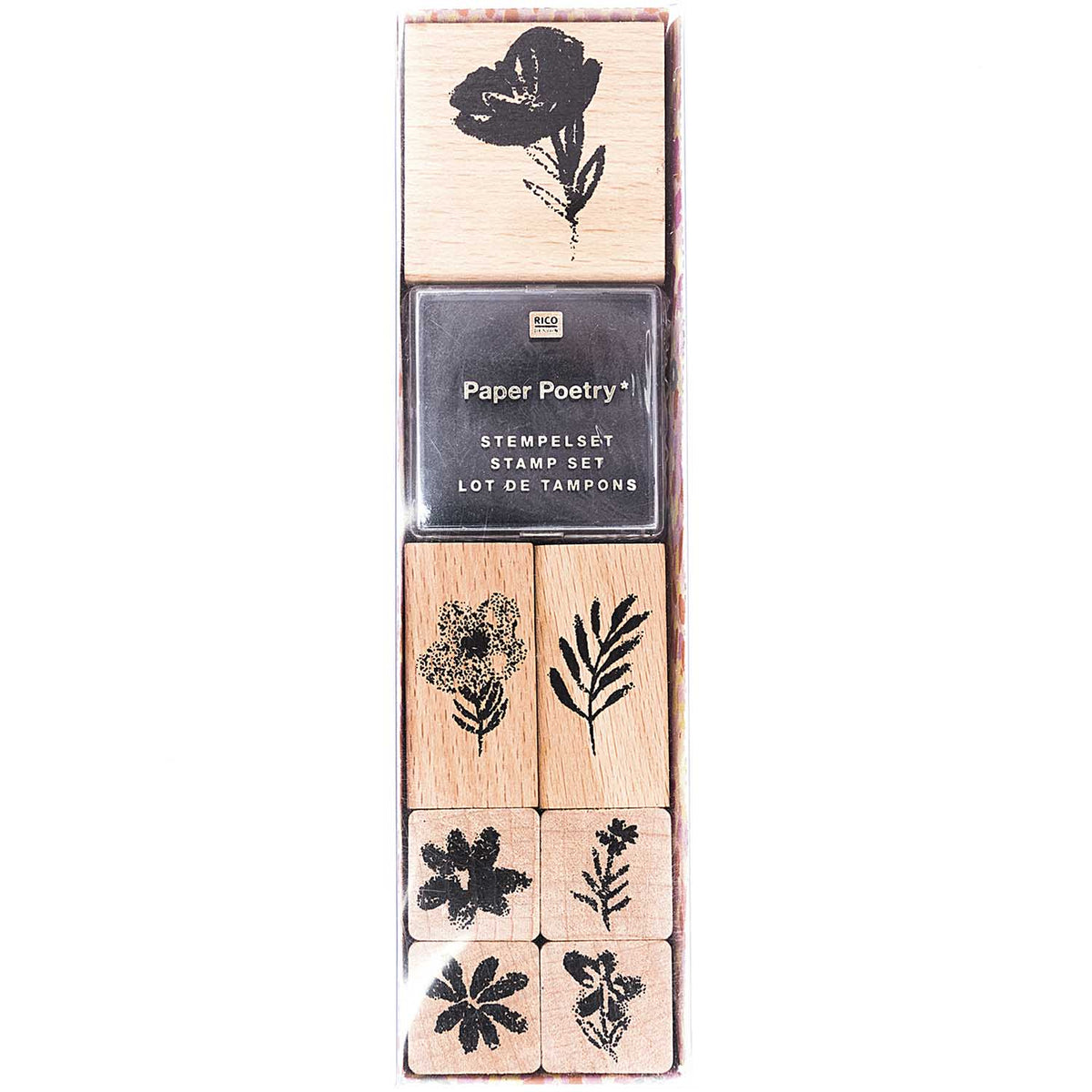 Paper Poetry: Stamp Set - Crafted Nature Flowers — Fred Aldous